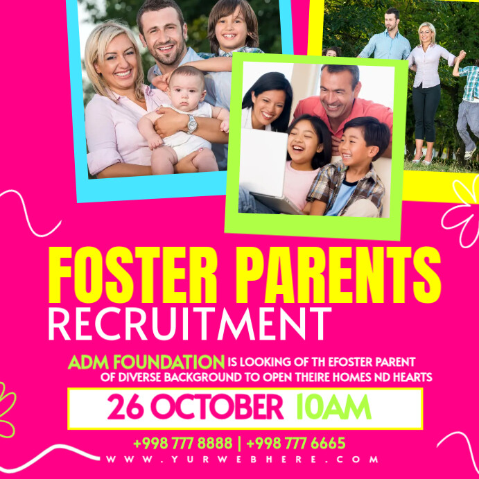 Foster parent Templat | PosterMyWall