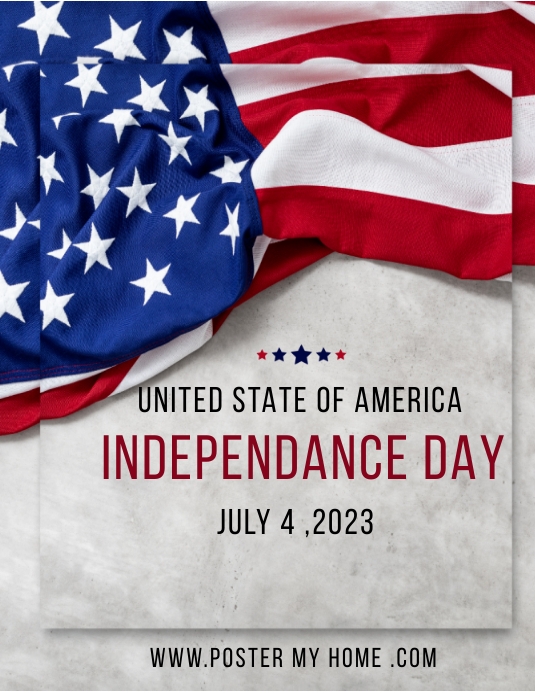 fourth of july FLYER Template | PosterMyWall
