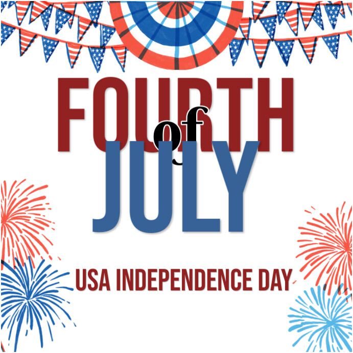 FOURTH OF JULY CELEBRATION Template | PosterMyWall