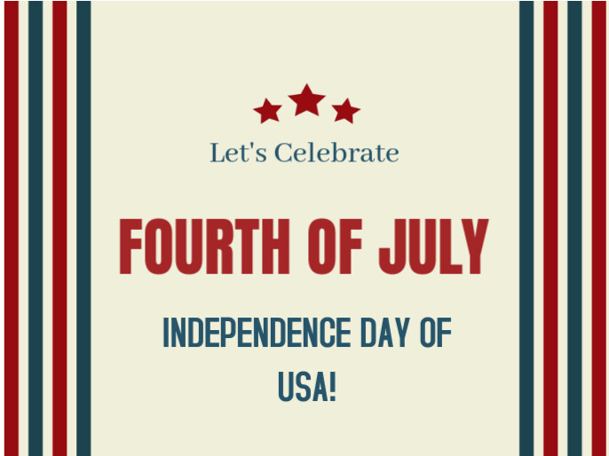 FOURTH OF JULY CELEBRATION Template | PosterMyWall