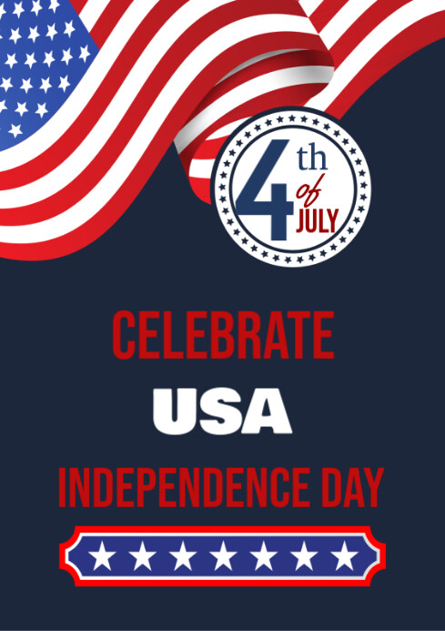 FOURTH OF JULY CELEBRATION Template | PosterMyWall