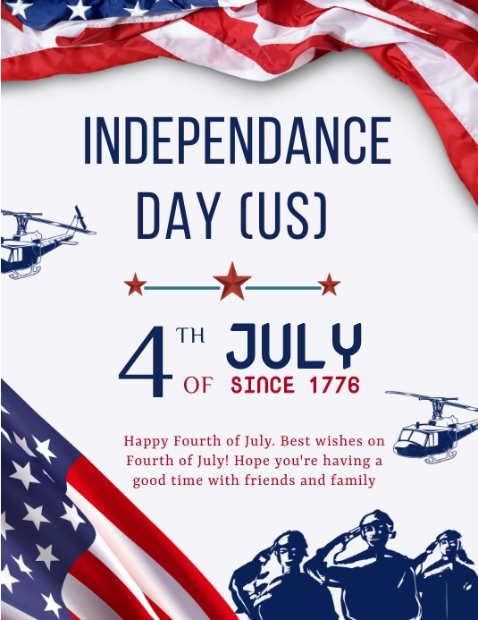 Plantilla de fourth of july | PosterMyWall