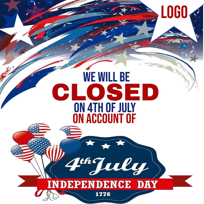 Fourth Of July Holiday Instagram Post Template | PosterMyWall