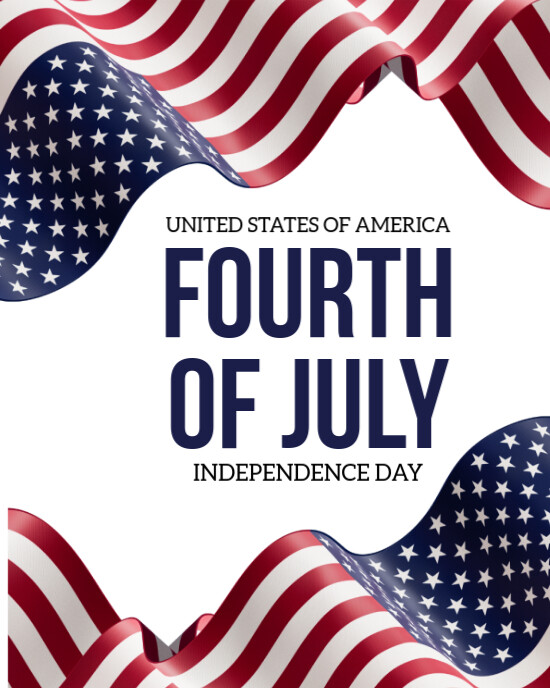 Fourth of july independence day Instagram post Templat | PosterMyWall