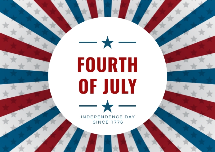Fourth Of July Postcard Template | PosterMyWall