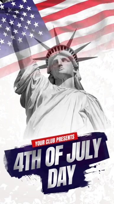 fourth of july video template | PosterMyWall