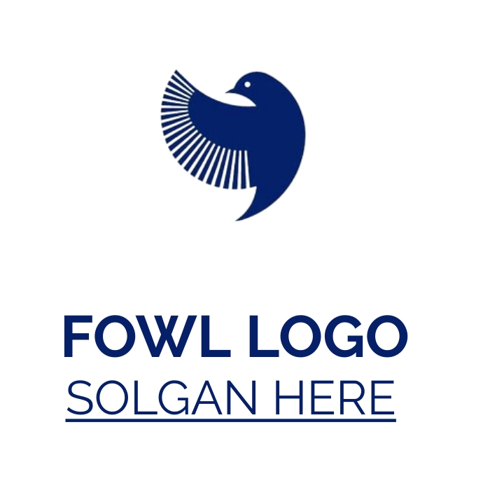 fowl logo Templat | PosterMyWall
