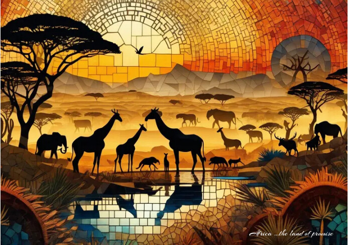 Frame Africa Template | PosterMyWall