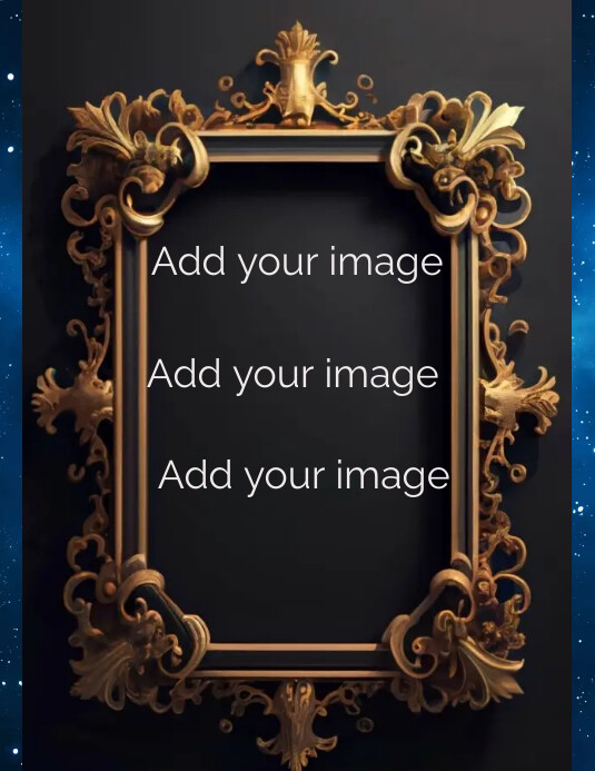 Plantilla de frame | PosterMyWall