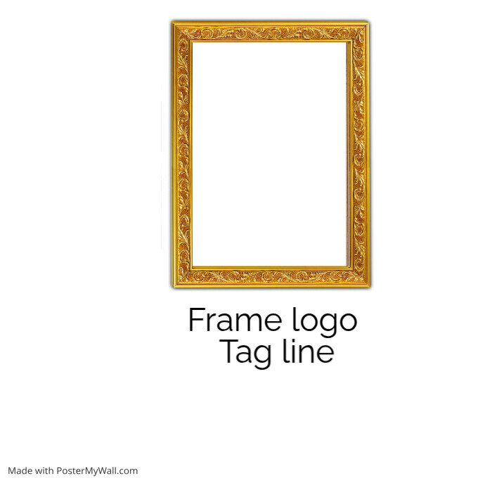 Frame logo Template | PosterMyWall