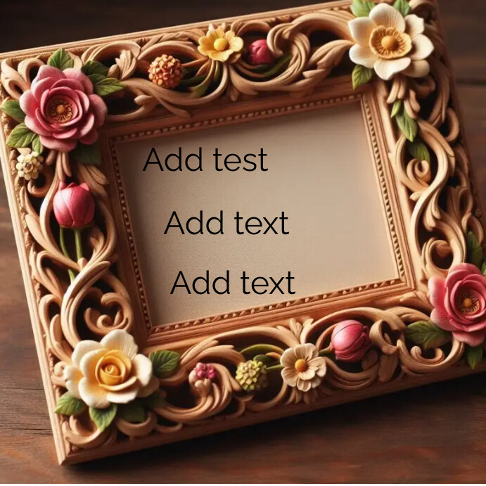 Frame work Template | PosterMyWall