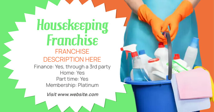 Franchise - Housekeeping Template | PosterMyWall