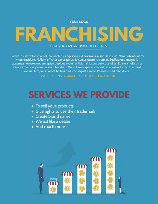 Franchise Template | PosterMyWall