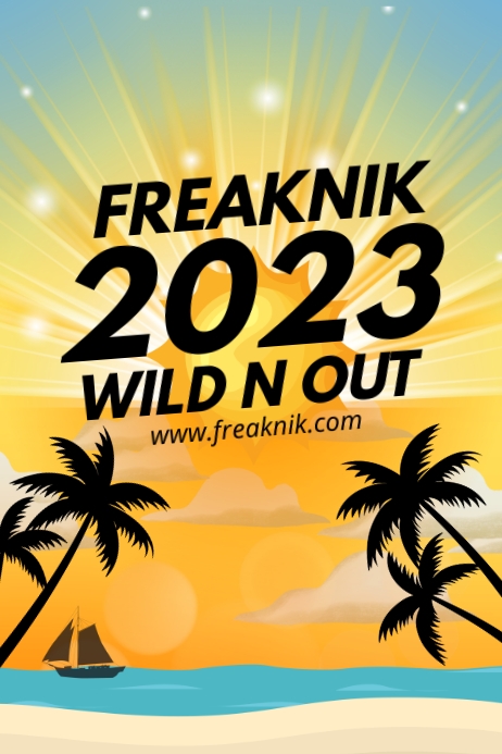 Plantilla de Freaknik | PosterMyWall