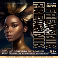 270+ freaknik Customizable Design Templates | PosterMyWall