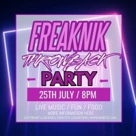 270+ freaknik Customizable Design Templates | PosterMyWall