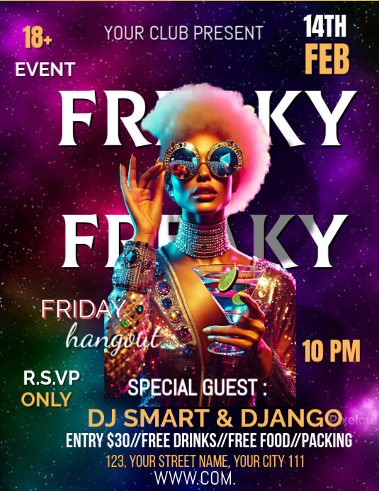 Freaky Friday design Template | PosterMyWall