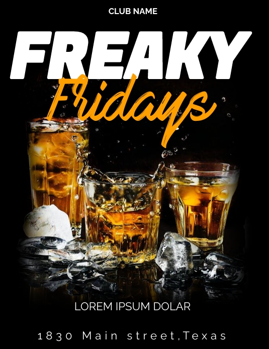 Freaky friday Template | PosterMyWall