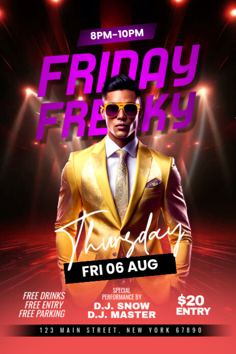 freaky friday Template | PosterMyWall