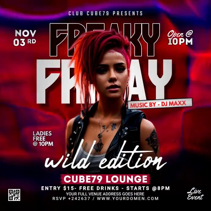 Freaky friday Template | PosterMyWall