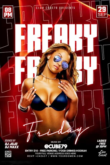 Copy of FREAKY FRIDAY | PosterMyWall