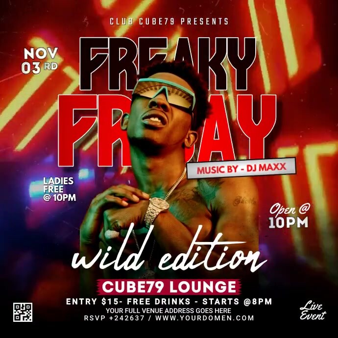 Freaky friday Template | PosterMyWall