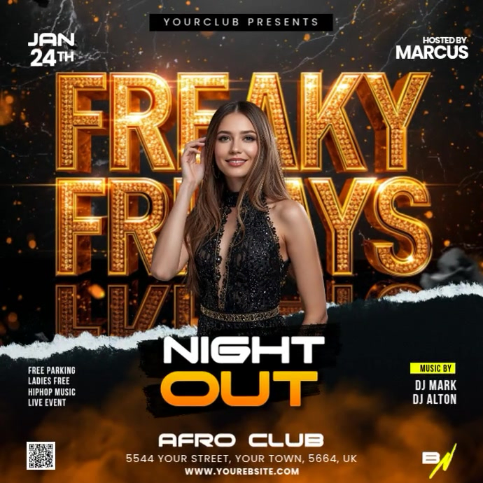 Freaky Friday Instagram Post Template | PosterMyWall