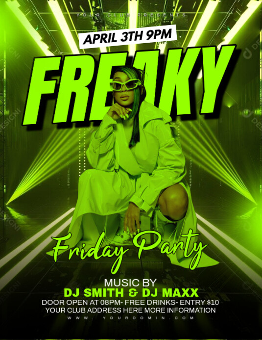 Copy of Freaky Friday party | PosterMyWall