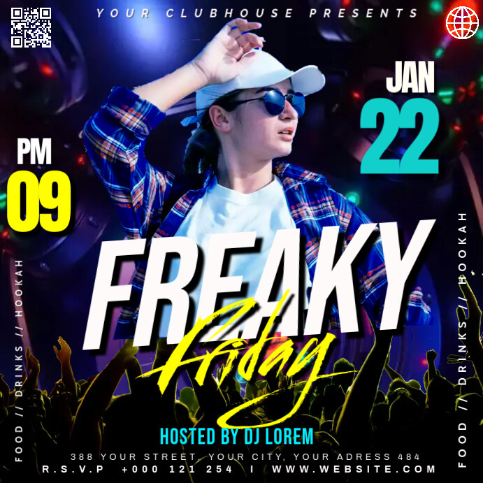 freaky friday.a Template | PosterMyWall