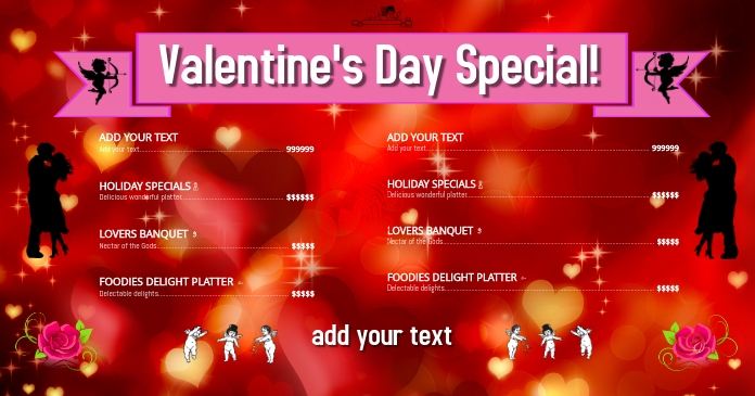 FREE!!! Facebook Event Flyer Menu Advert Template | PosterMyWall