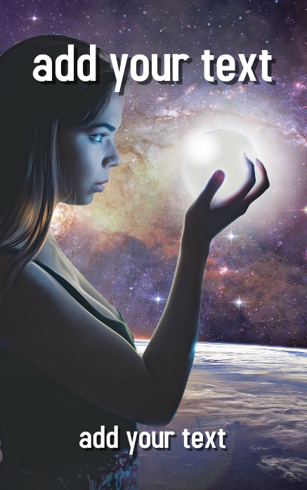 Copy of FREE!!! Fantasy Science Fiction Novel Book Cover Design Temp ...