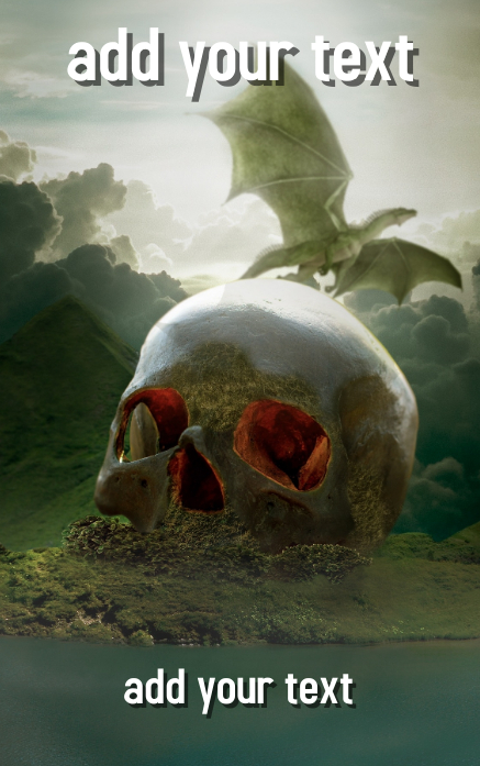 FREE!!! Horror Fantasy Novel Book Cover Design Template | PosterMyWall