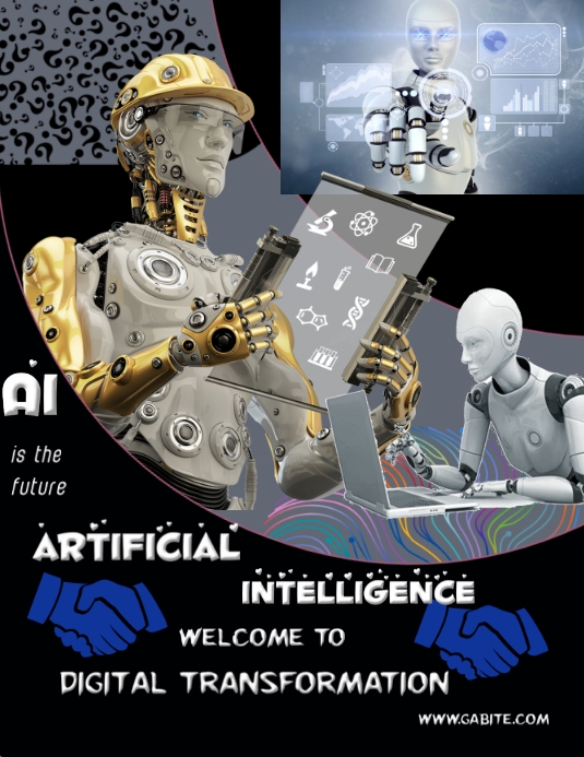 free artificial intelligence template | PosterMyWall