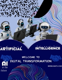 free artificial intelligence template | PosterMyWall