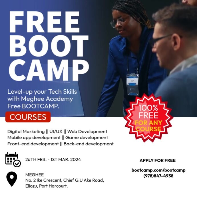 Free Boot Camp Template | PosterMyWall