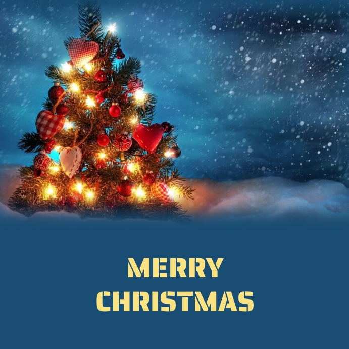 free Christmas poster Template | PosterMyWall