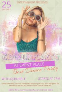 Free Funky Party Flyer Template | PosterMyWall