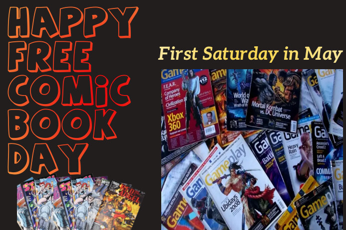 Plantilla de Free Comic Book Day | PosterMyWall