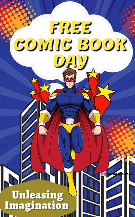 Copy of free comic book day | PosterMyWall