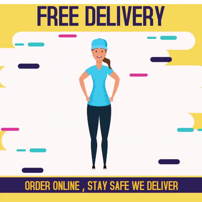 Free delivery flyers Template | PosterMyWall