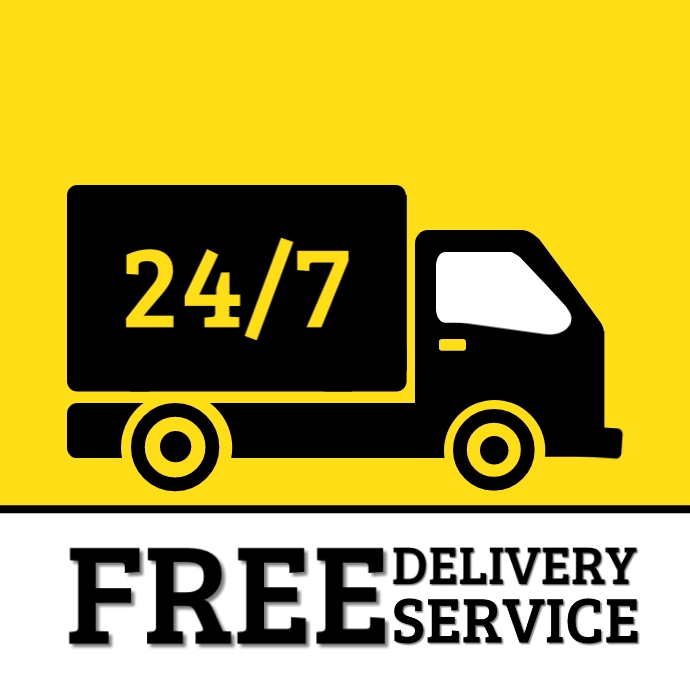 Free Delivery Service Template | PosterMyWall