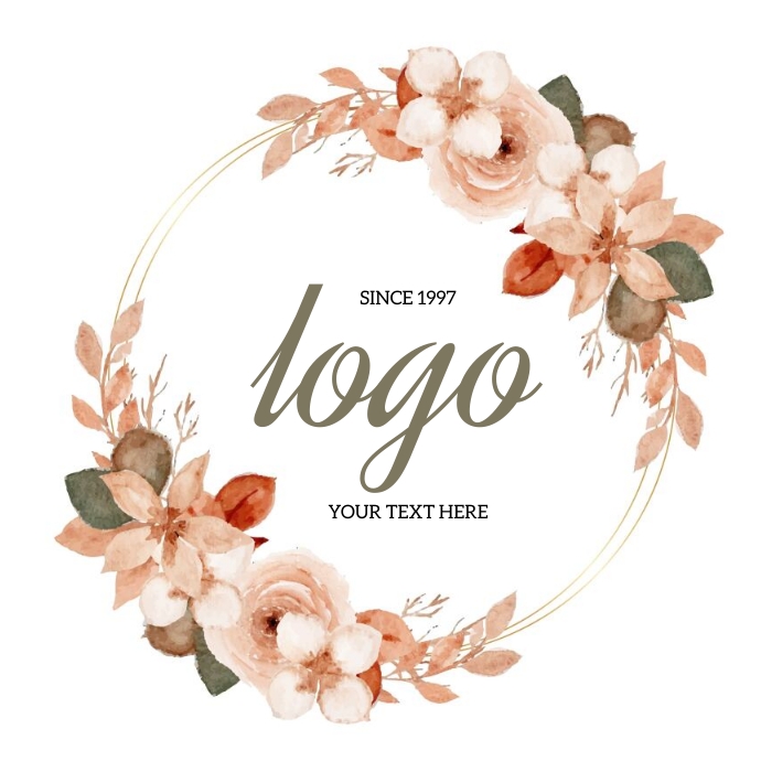 Copy of FREE ELEGANT company logo DESIGN Template | PosterMyWall