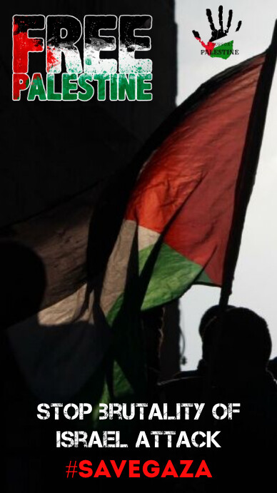Free Gaza, Free Palestine Template | PosterMyWall