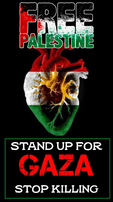 Free Gaza, Free Palestine Template | PosterMyWall