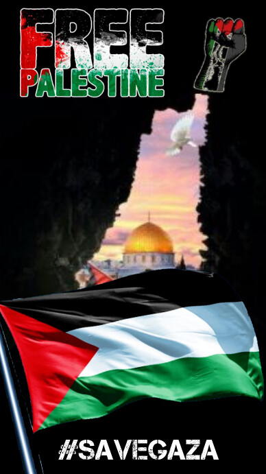 Free Gaza, Free Palestine Template | PosterMyWall