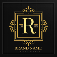 VIP Gold Logo Template | PosterMyWall