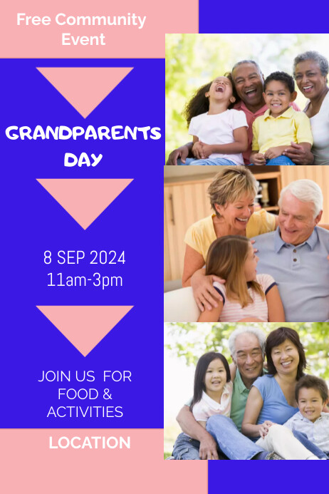 Copy of Free Grandparents Day Event | PosterMyWall