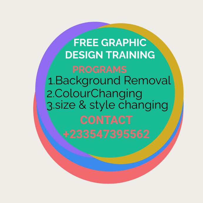 Free Graphic Design Training Template | PosterMyWall