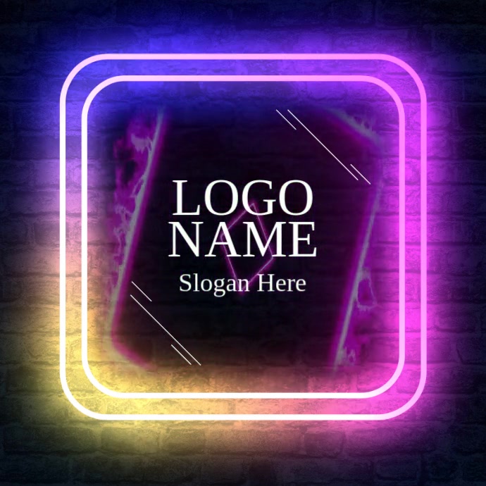 Free Instagram video logo design template | PosterMyWall