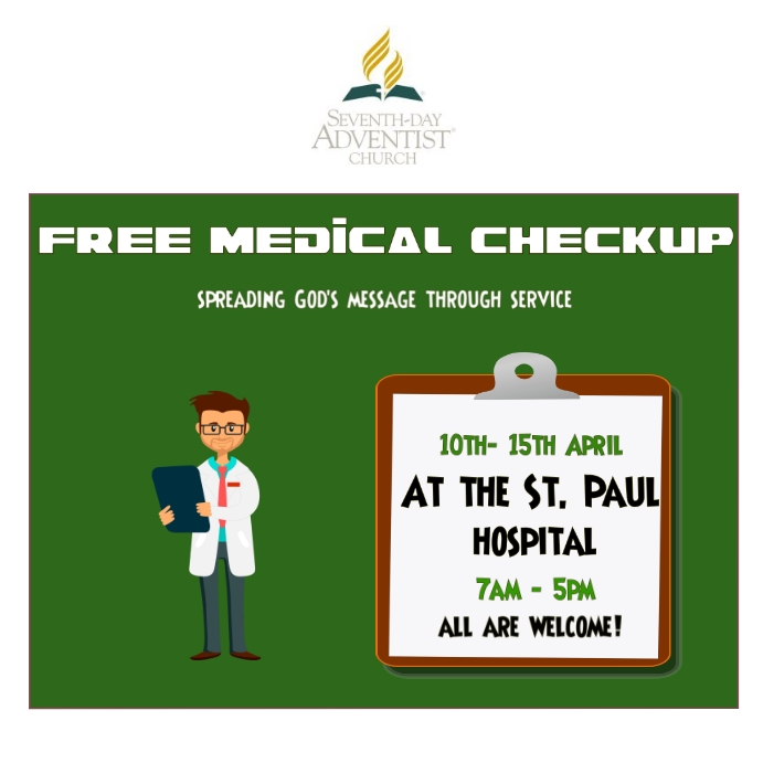 Free Medical Checkup Template | PosterMyWall